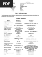 List of Commonly Used Keyboard Shortcuts For VA | PDF