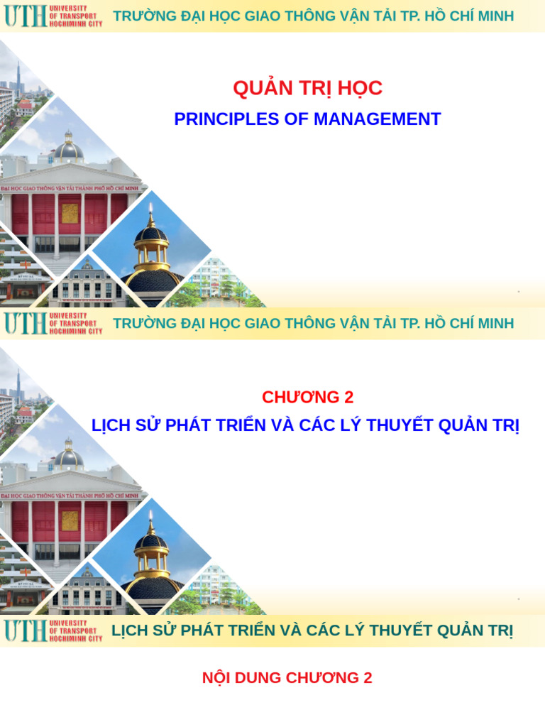 Chuong 2 - Lich Su Phat Trien Cac Hoc Thuyet Quan Tri | PDF