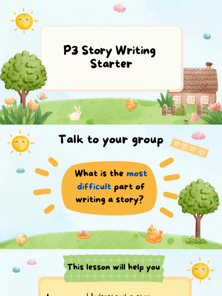 2425 P3 Process Writing Starter | PDF