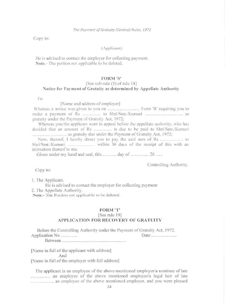 Form U | PDF
