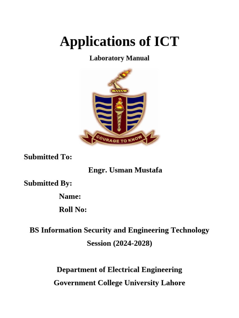 FP For Ict Manual | PDF