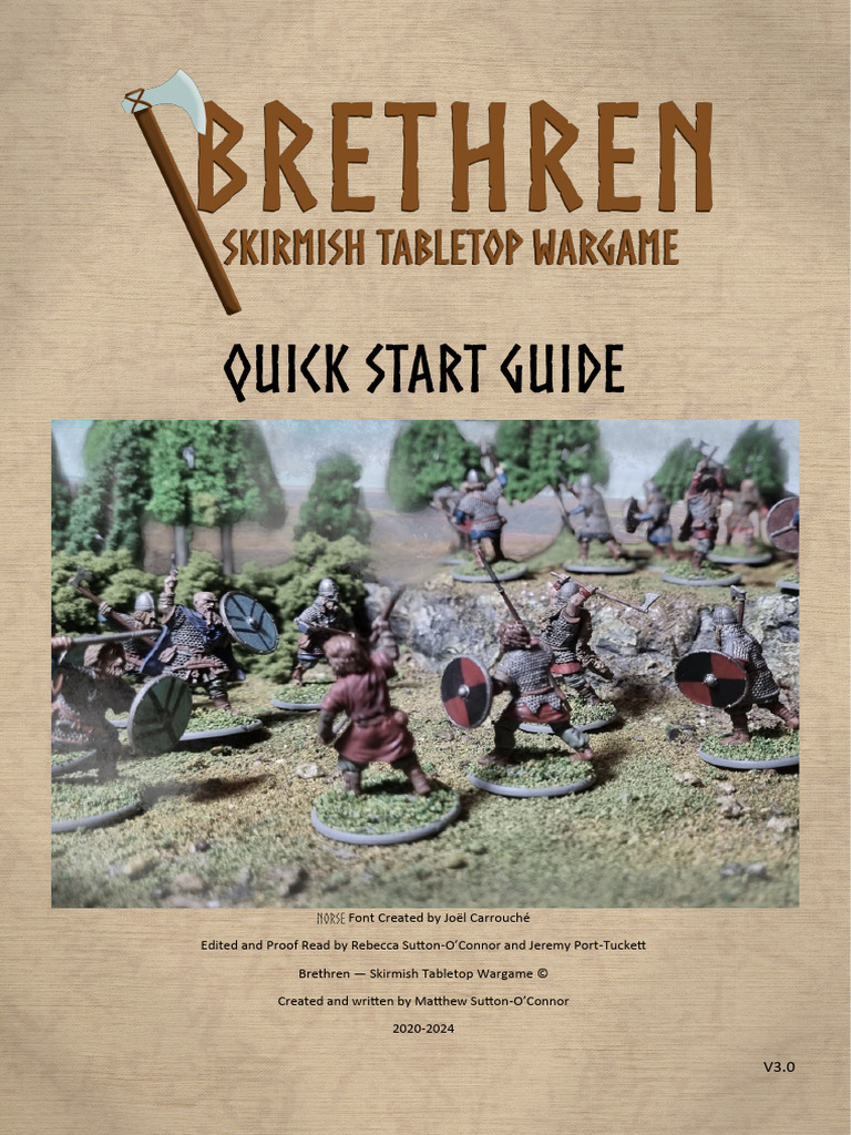 Brethren Quick Start Guide V3.0 | PDF | Infantry | Military