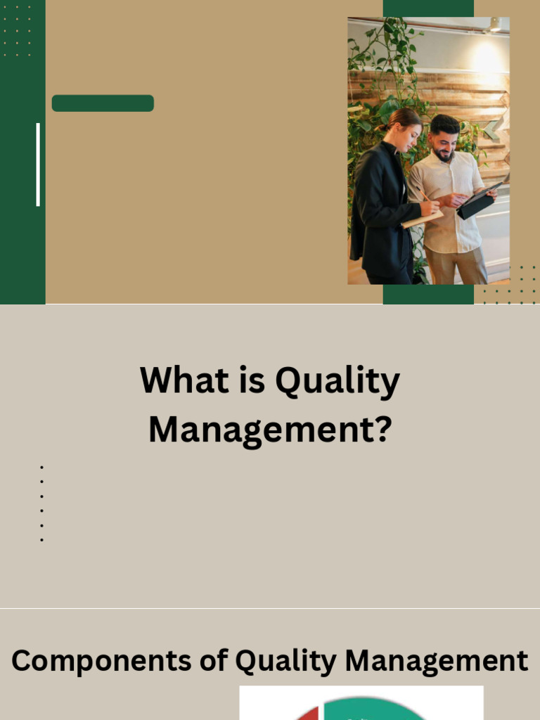 Quality Management Essentials Guide | PDF | Quality Assurance | Quality ...