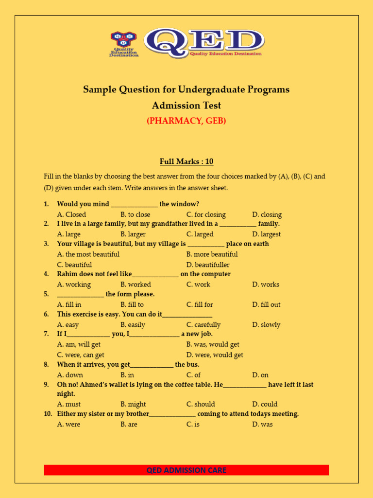 PHARMACY, GEB Ewu Sample Question Science | PDF | Inductor | Frequency