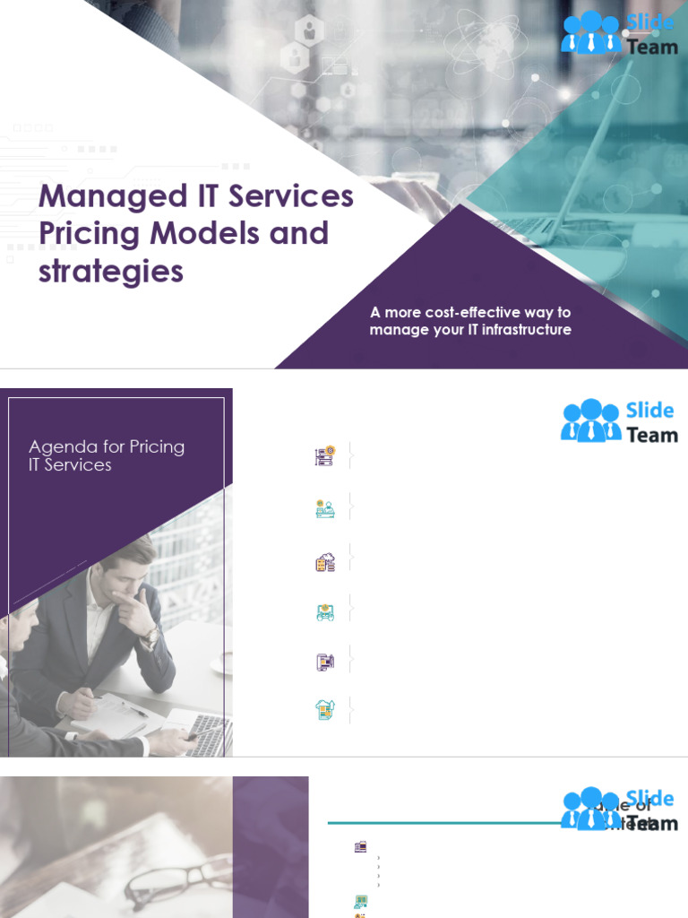 Managed IT Services Pricing Overview | PDF | Pricing | Computer Security