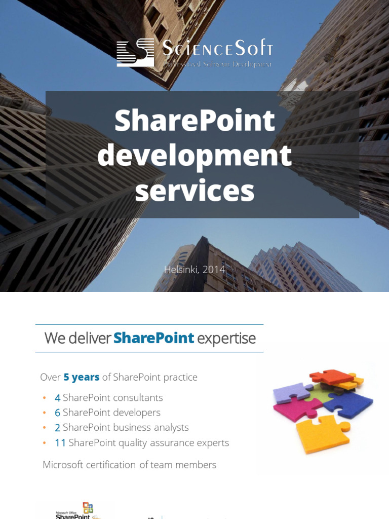 SharePoint Solutions for Enterprises | PDF | Share Point | Enterprise ...