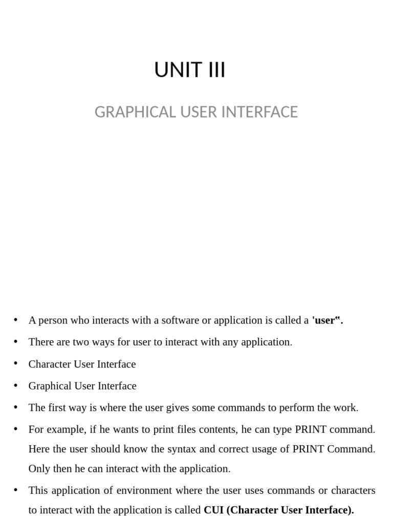 Gui | PDF | Window (Computing) | Graphical User Interfaces Gui | PDF | Window (Computing) | Graphical User Interfaces
