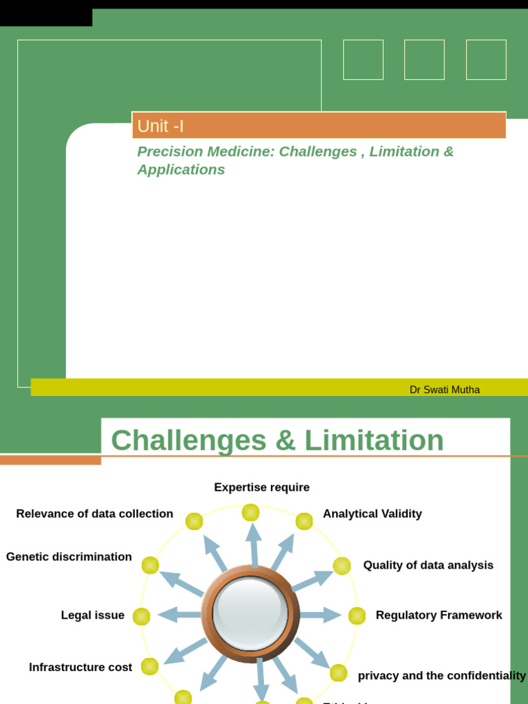 Precision Medicine: Challenges & Applications | PDF | Personalized ...