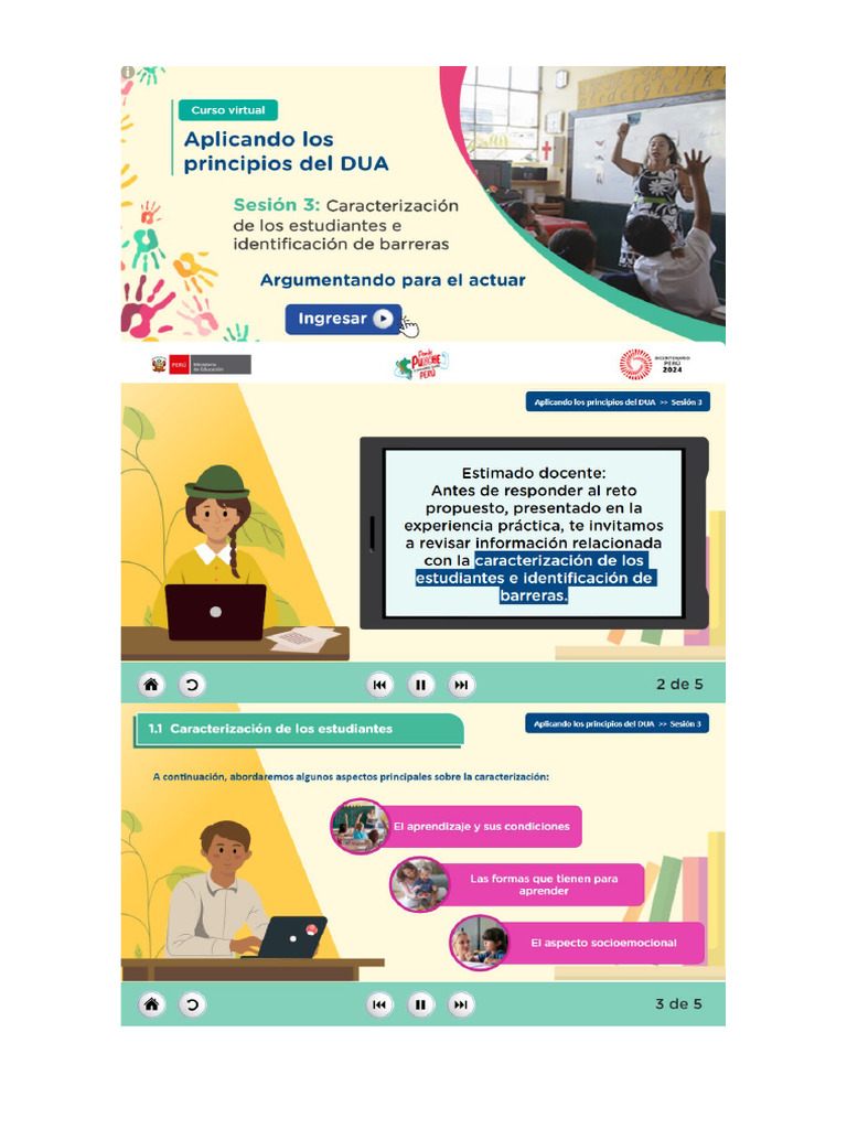 Argumentando para Actuar Caracterizacion | PDF