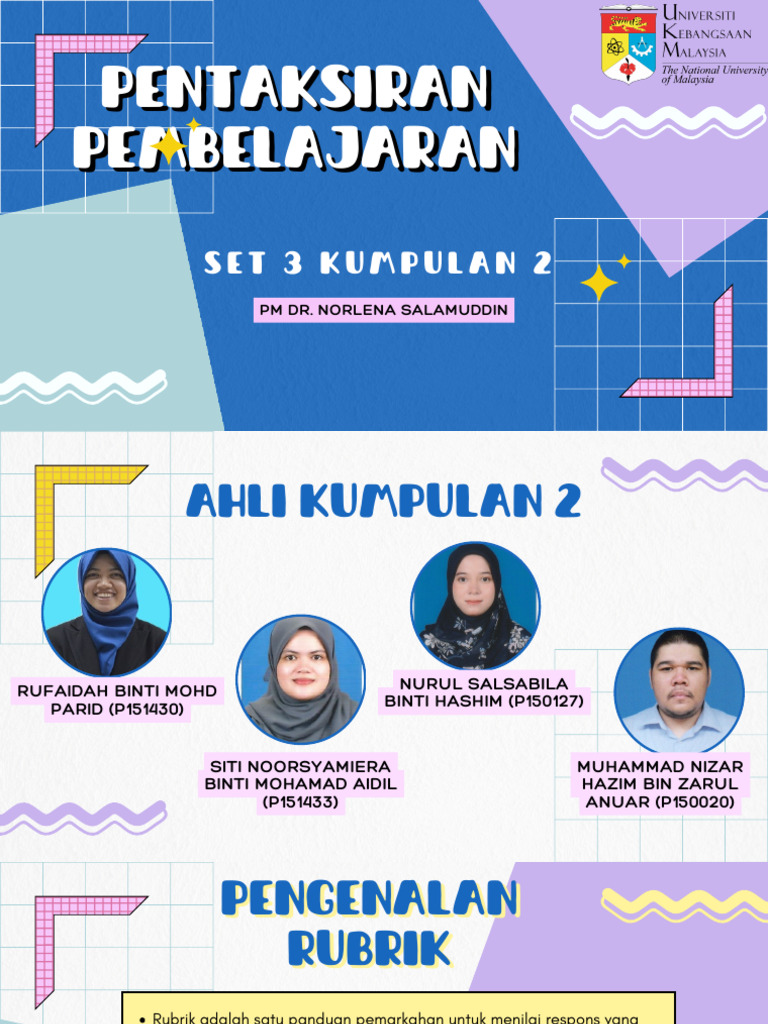 Contoh Rubrik Reka Bentuk & Geografi | PDF