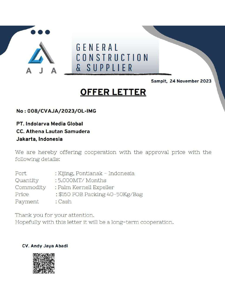 Offer Letter | PDF