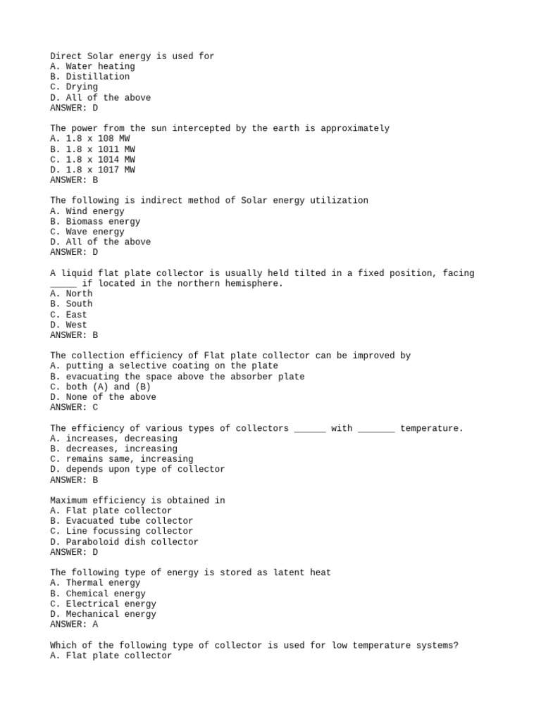 RES CO-1 BITS FINAL(1) | PDF | Solar Energy | Solar Cell