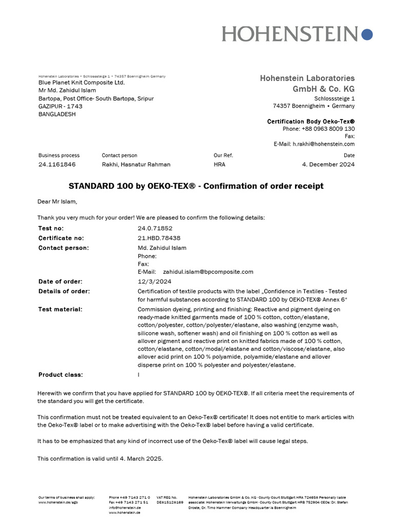OC for 21.HBD.78438 | PDF | Textiles | Dyeing