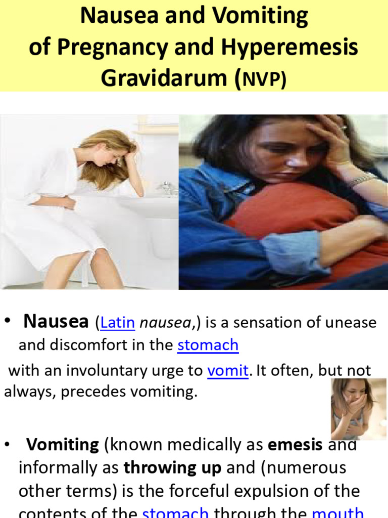 Nvp | PDF | Nausea | Clinical Medicine