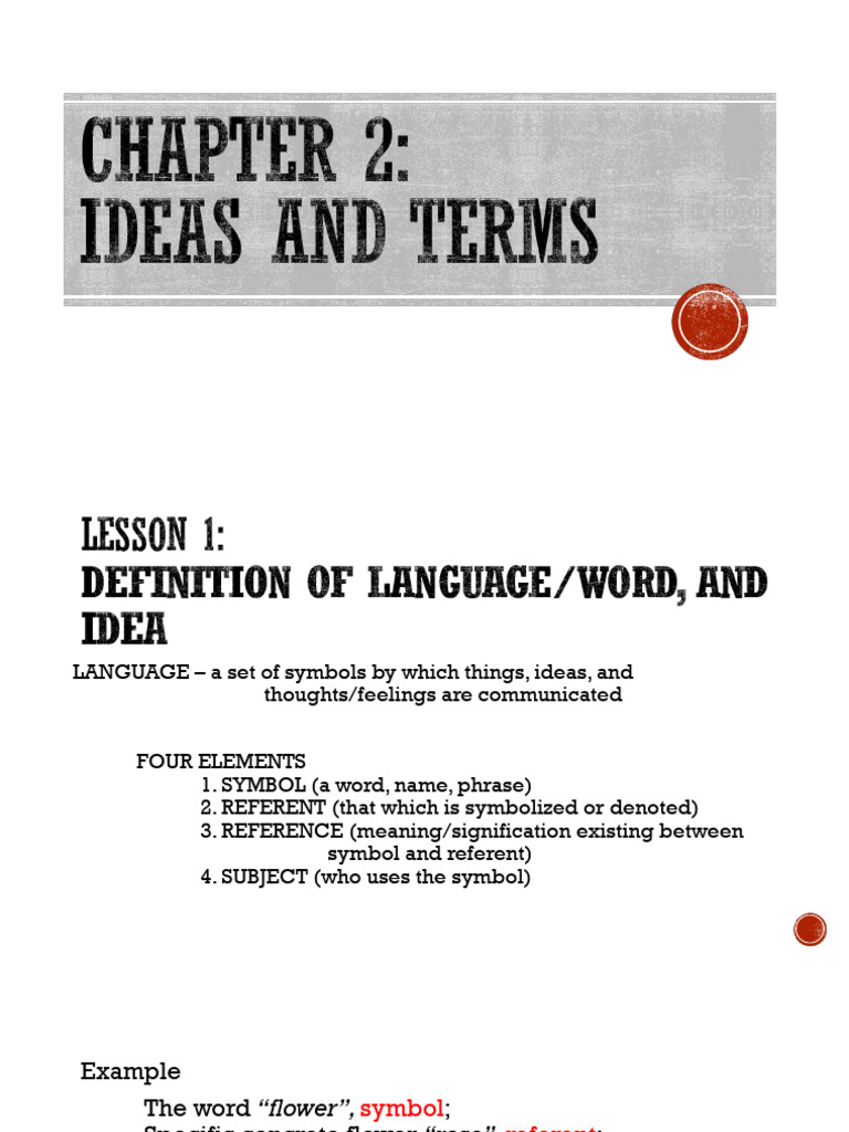 LGCT Chapter 2 Lesson 1 3 | PDF | Perception | Idea