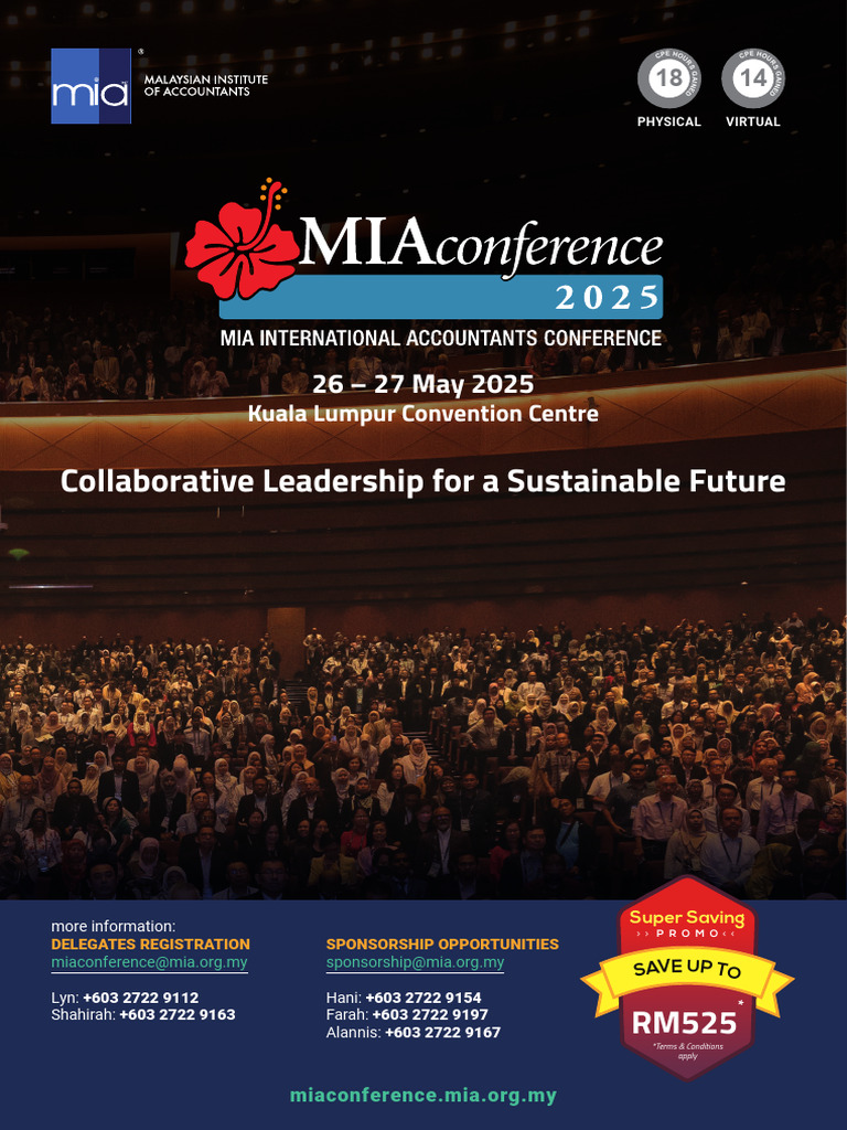 Flyer MIA Conference 2025 | PDF | Receipt | Identity Document
