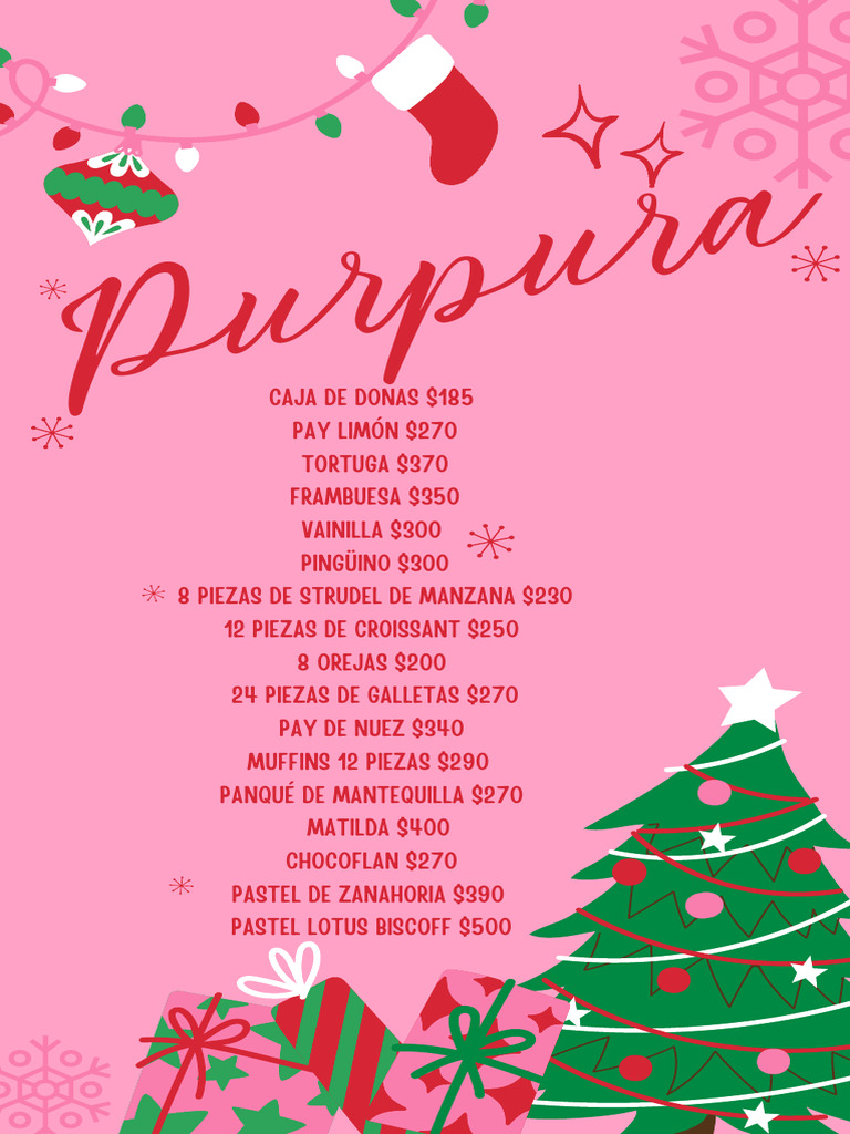 Historia Instagram Feliz Navidad Rosa Ilustrado Colorido PDF | PDF