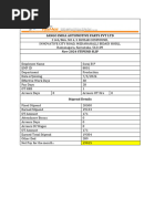 1904 Bir Form | PDF | Identity Document