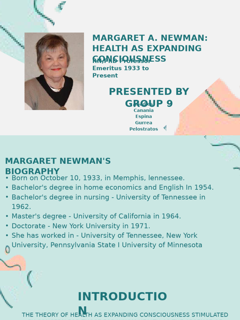 MARGARET-NEWMAN-PPT | PDF | Consciousness | Awareness