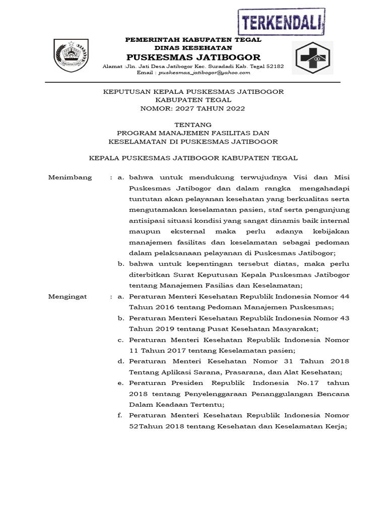 1.4.1.a 1. SK PROGRAM MFK - Fix | PDF