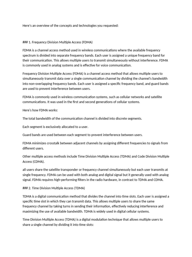 wireless assignment | PDF | Channel Access Method | Wireless Sensor Network