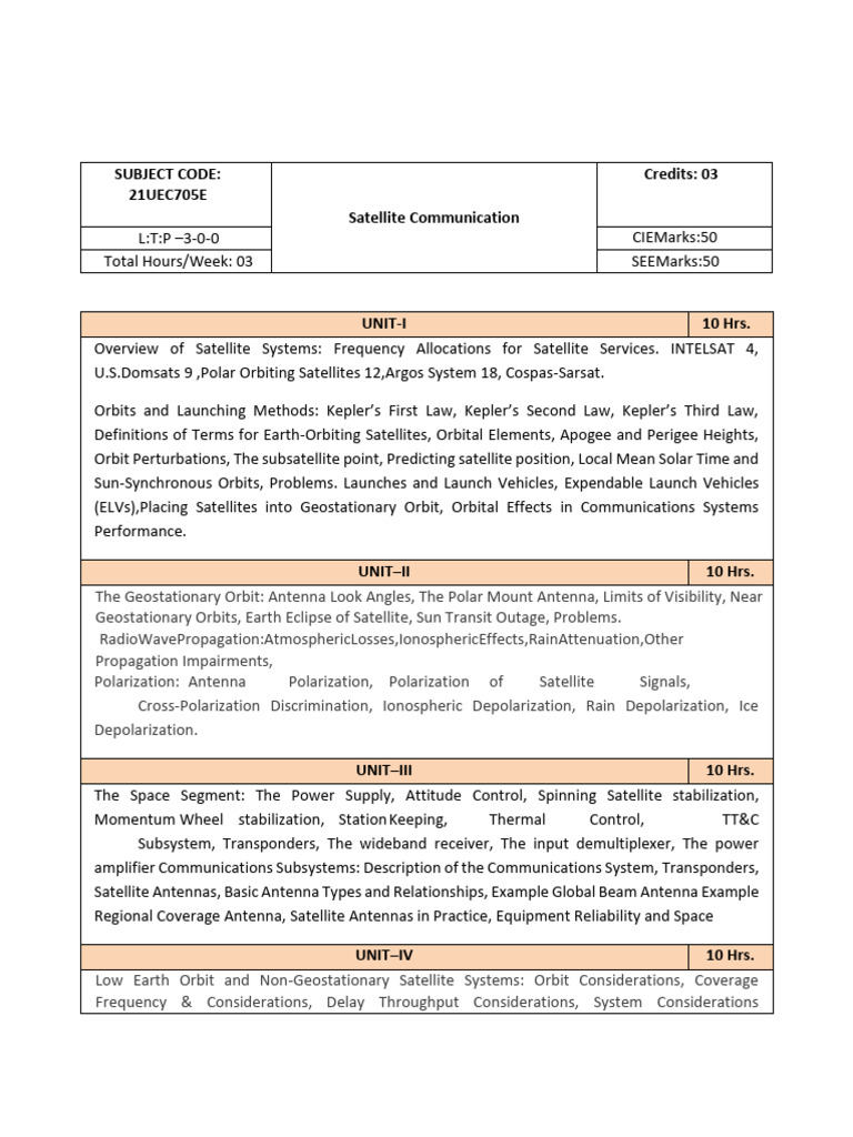 sat com 705 | PDF | Satellite | Communications Satellite