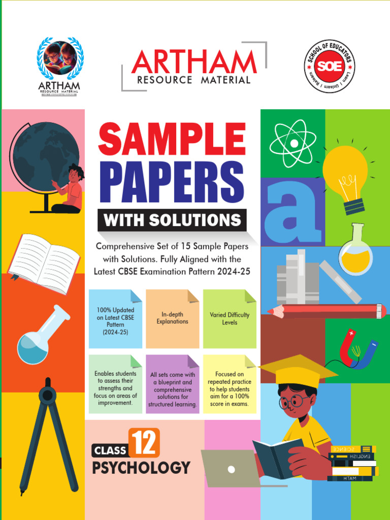 Class 12 Psychology Sample Paper Set 12 | PDF | Psychological Concepts ...