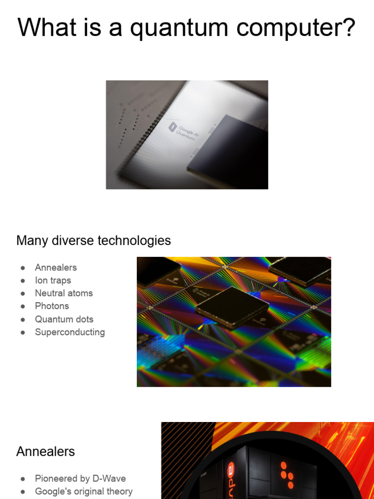 01 - What Is A Quantum Computer | PDF | Theoretical Computer Science ...