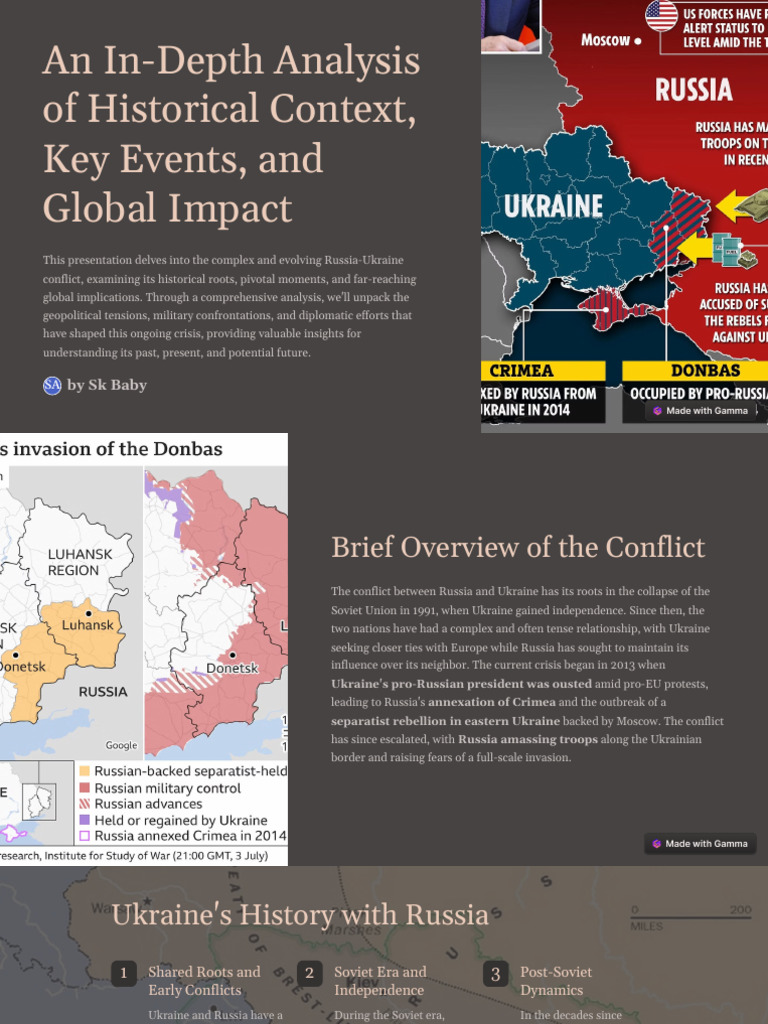 An in Depth Analysis of Historical Context Key Events and Global | PDF ...