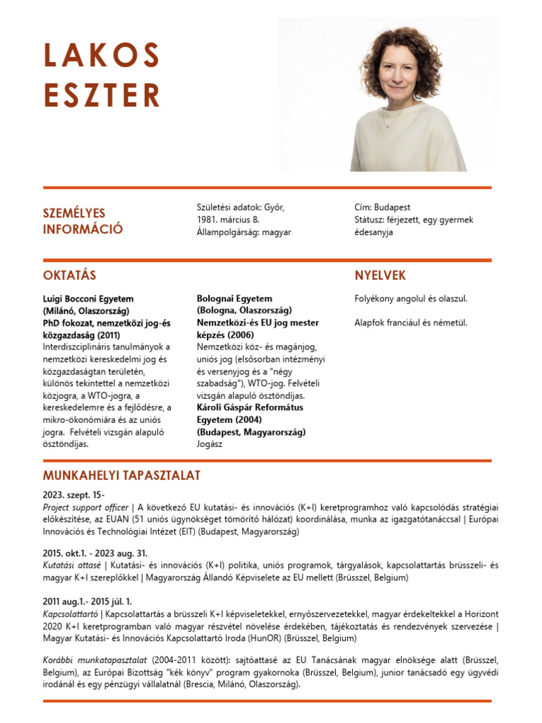 Lakos Eszter | PDF