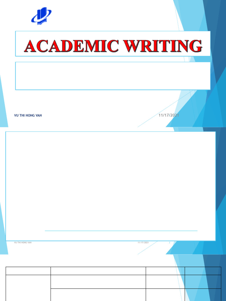 Academic Writing Essentials Guide | PDF | Gold | Communication
