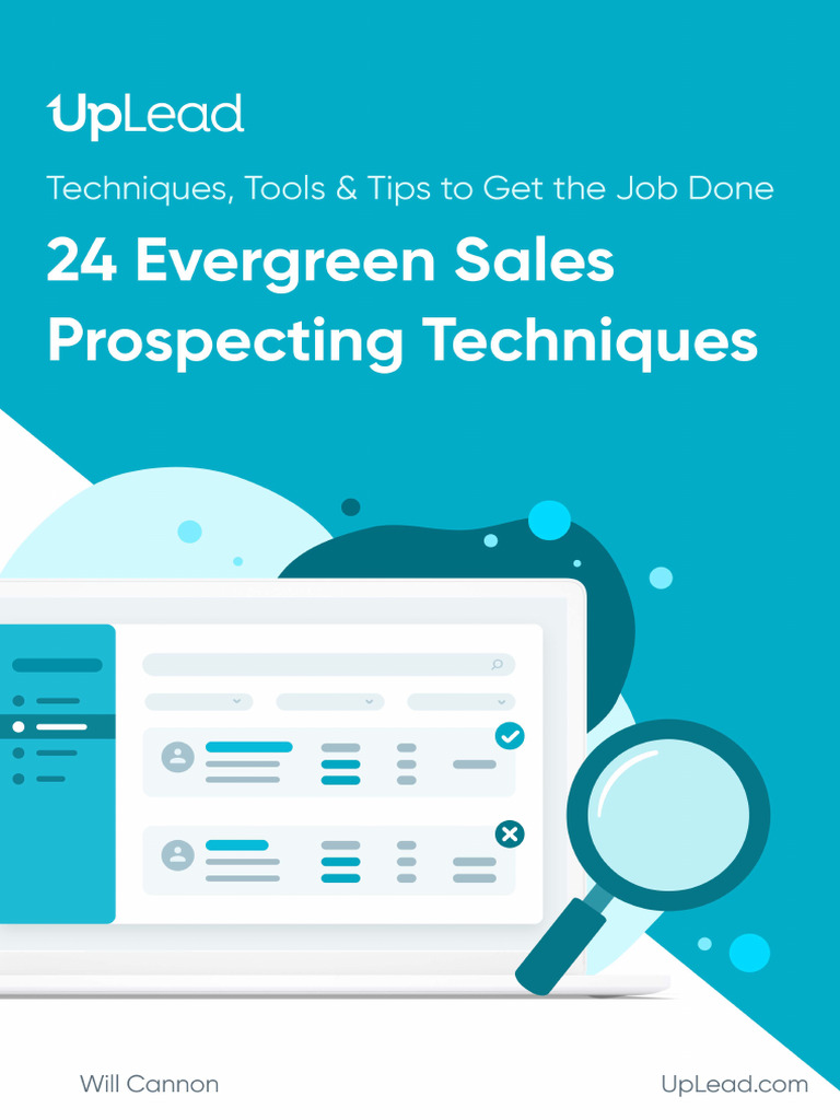 24 Sales Prospecting Techniques For 2020 | PDF