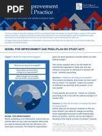 PDSA Cycle Examples in Healthcare | PDF | Nursing | Patient