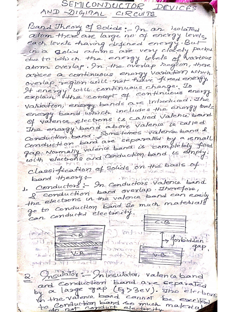 Semiconductor CH - 14 | PDF