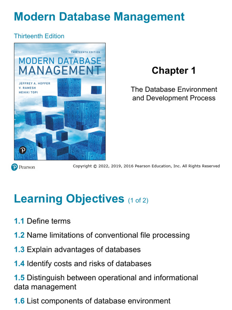 1+ +the+Database+Environment | PDF | Databases | Conceptual Model