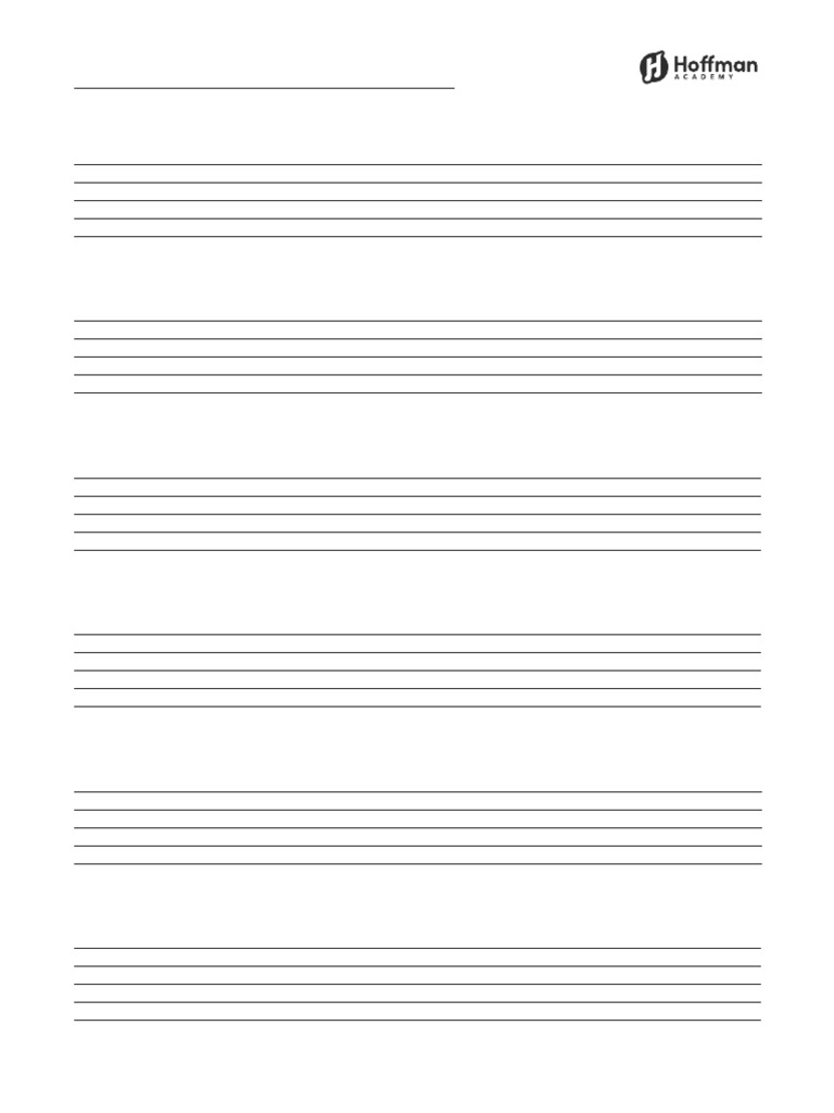 Single Staff Paper Medium | PDF