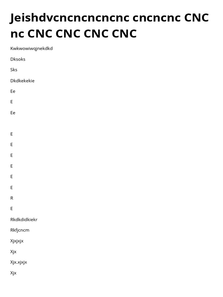 Jeishdvcncncncncnc CNCNCNC CNC NC CNC CNC CNC CNC | PDF