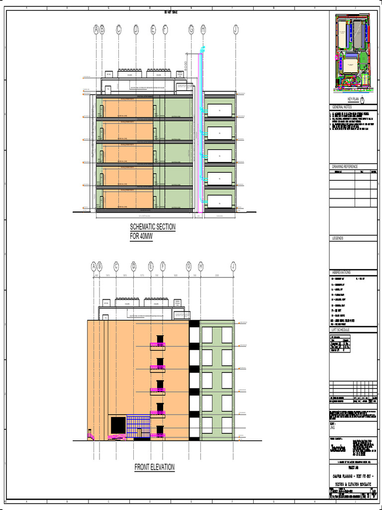 Jng1b - 0.0-A-3000-Dch - Campus Planning - Test Fit Out - Section ...