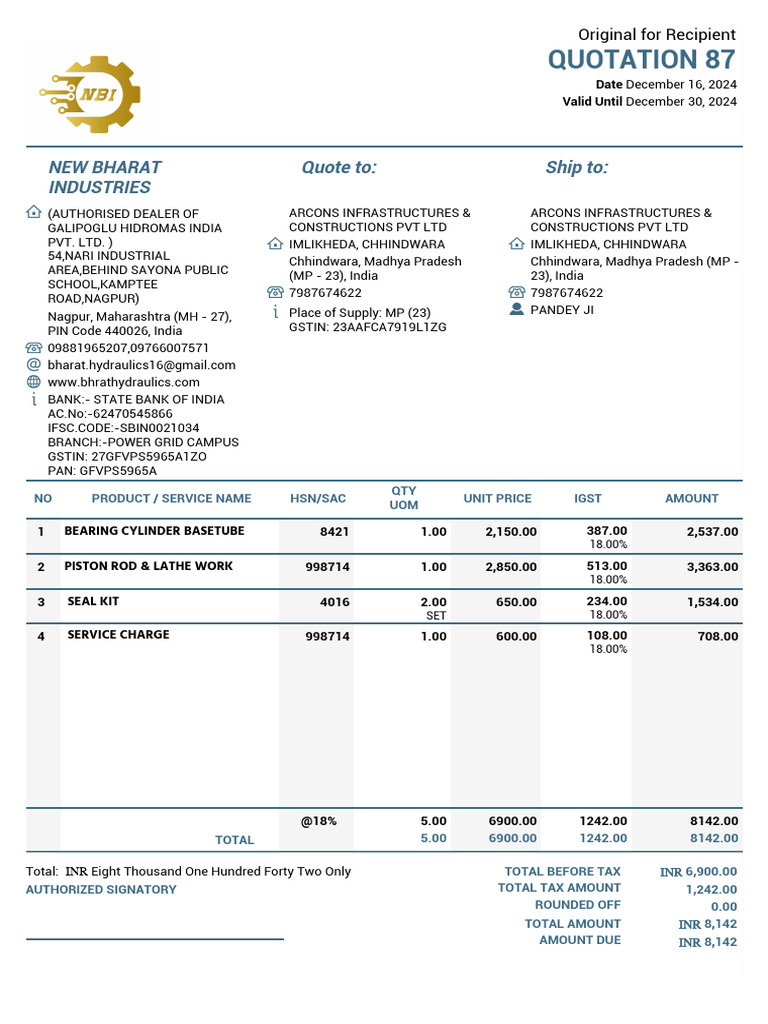 quotation_87 | PDF | Vehicle Parts | Engines