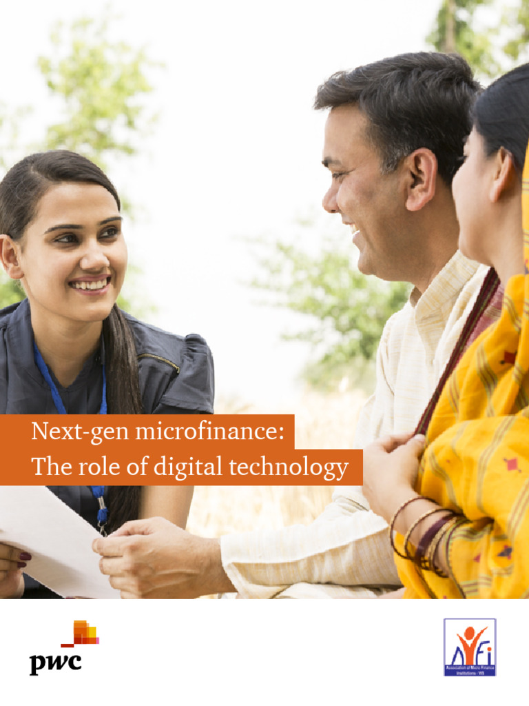 Next Gen Microfinance The Role of Digital Technology | PDF | Microfinance | Financial Inclusion