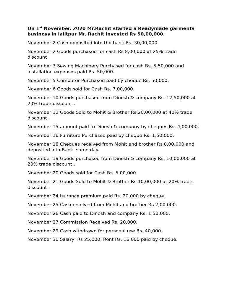 journal entries questions | PDF