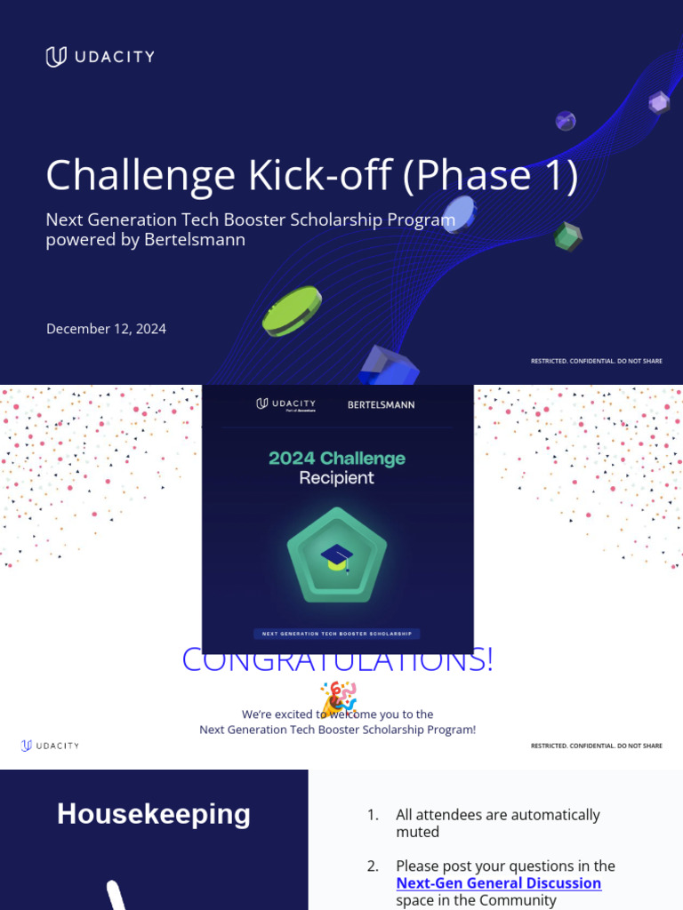Next Gen Tech Booster Scholarship Overview | PDF | Computing