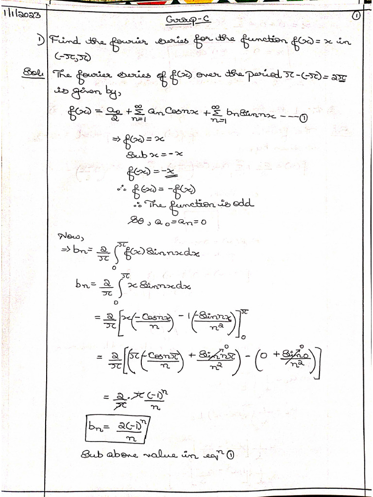 Mathematics Assignment 2 (Group C) | PDF