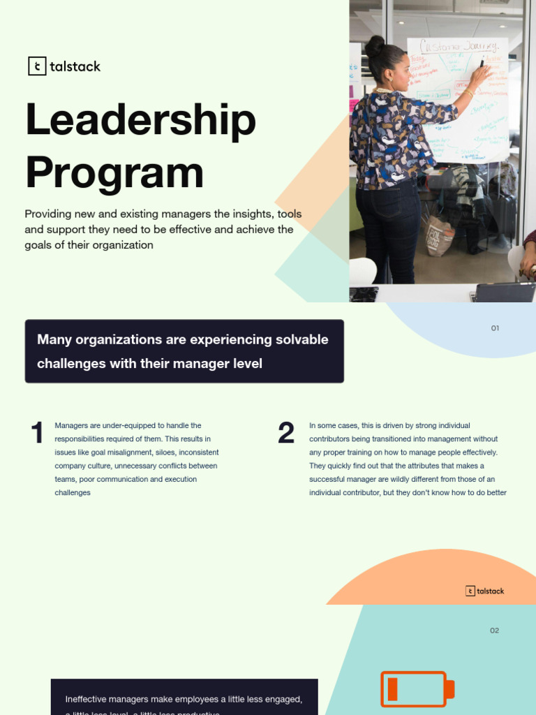 Talstack Leadership Program - Sales Deck | PDF | Goal | Goal Setting