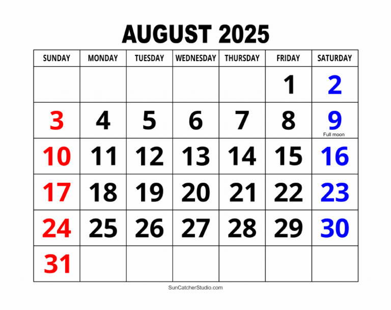 large-print-august-2025-calendar-fefeff-fefefe | PDF