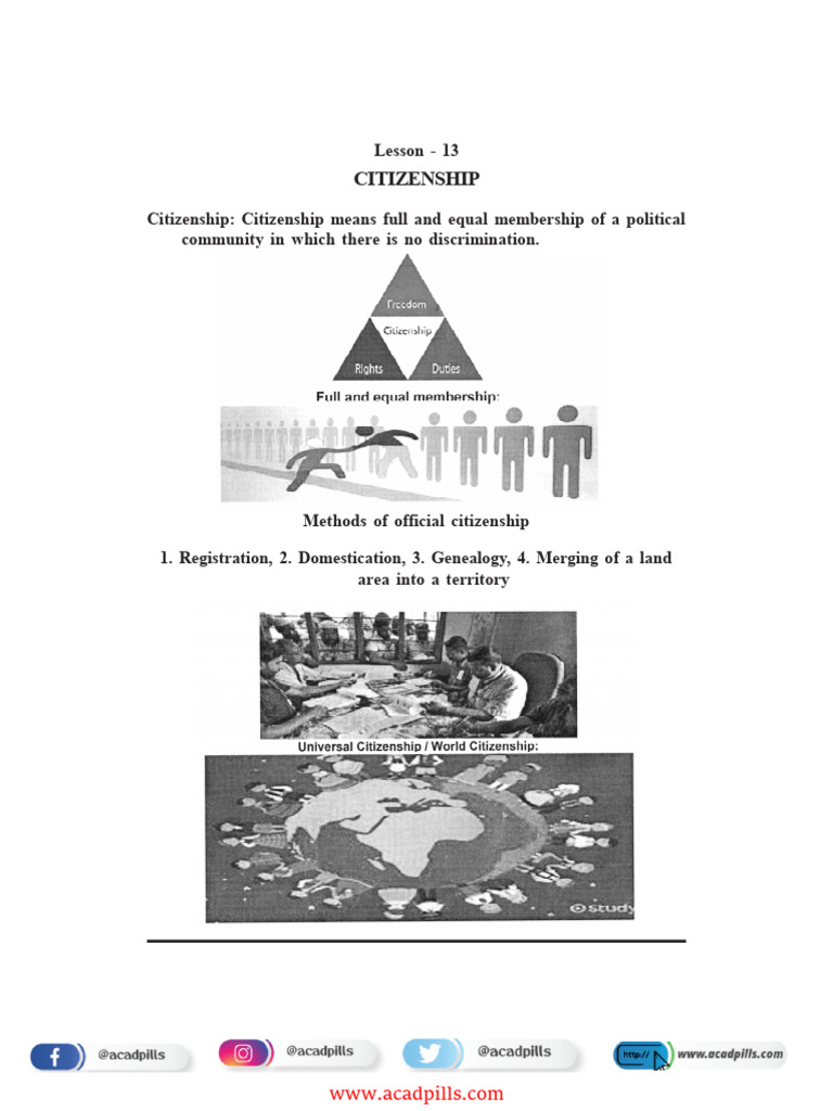14. Citizenship | PDF | Citizenship | Immigration