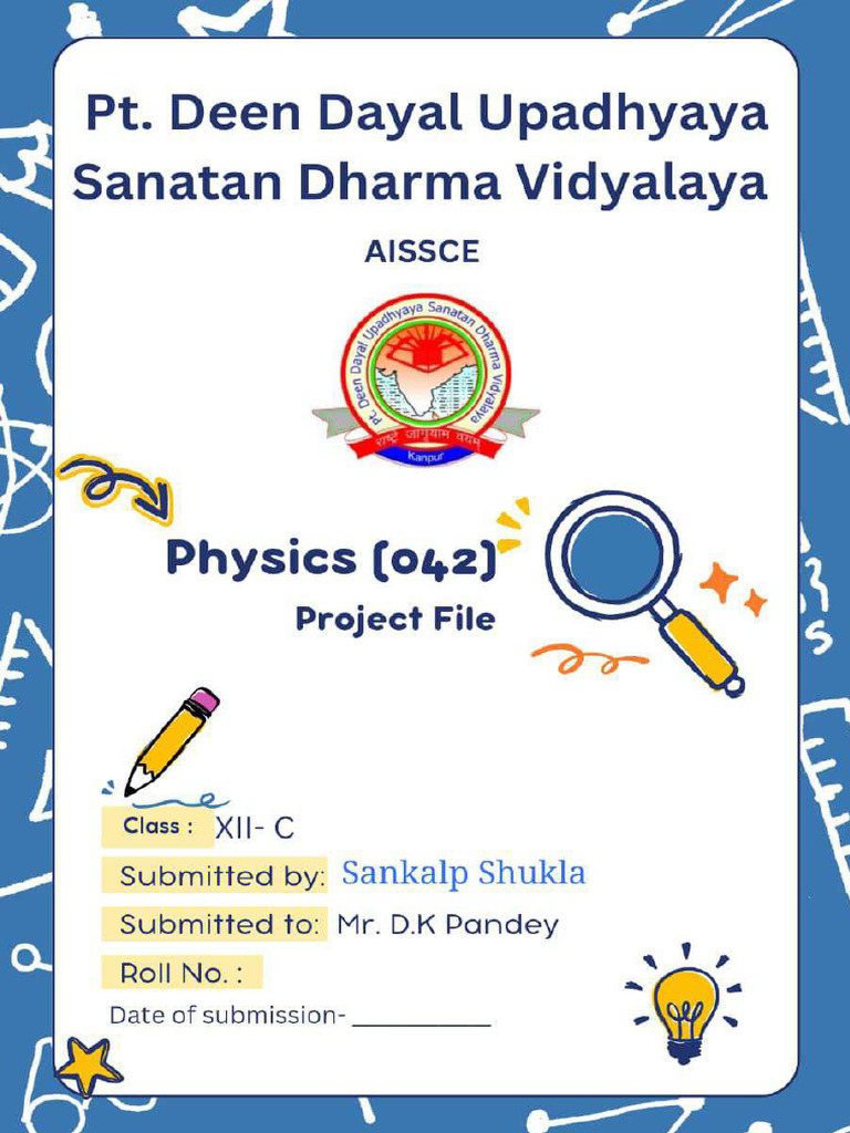 Physics front page | PDF