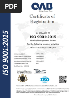 RDB Certificate P | PDF | Taxes | Value Added Tax