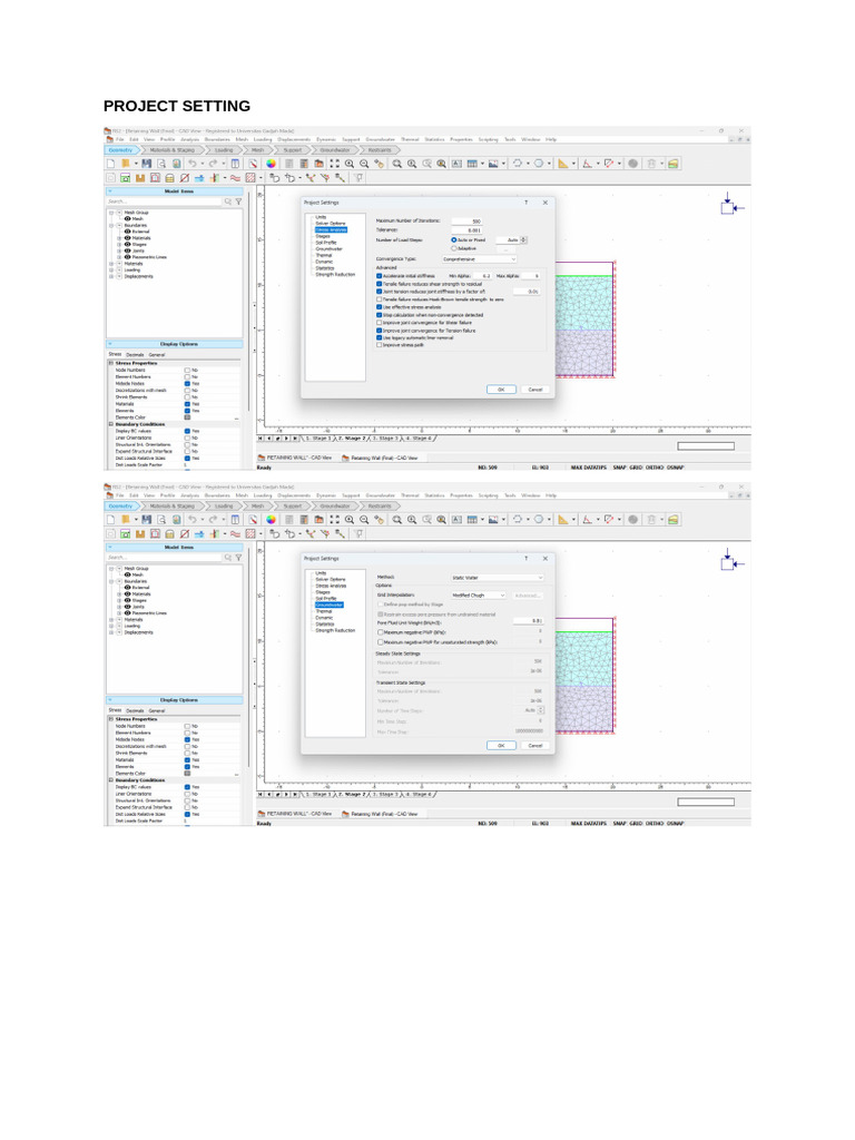 Retaining Wall RS2 | PDF