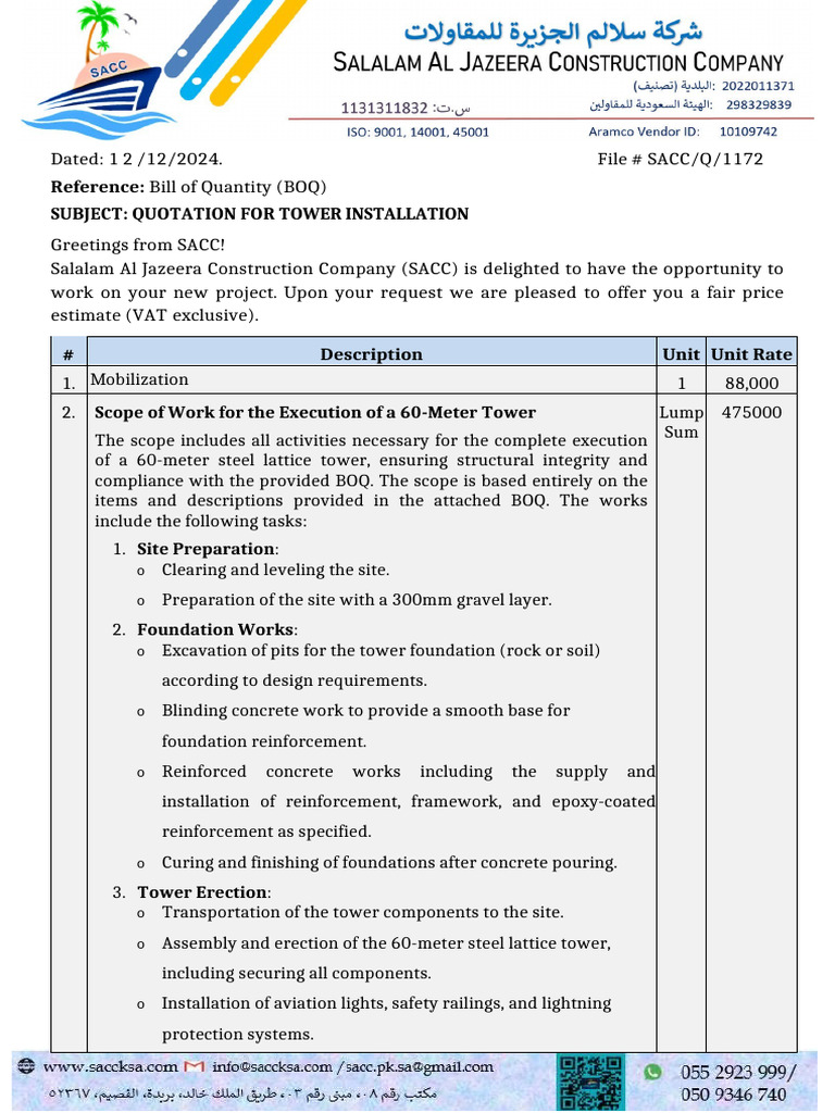 1172 TOWERS (1) | PDF | Concrete | Civil Engineering